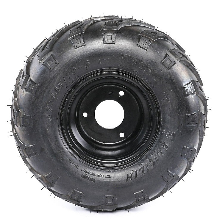 Pack de 4 Roue 6" complète quad enfant - PitRacing