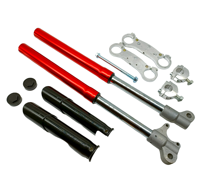 Fourche Inversé complète Pocket cross ROUGE Universel