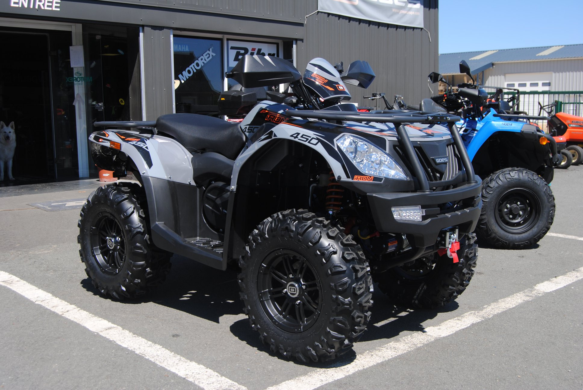 Quad GOES 450cc IRON LIMITED GRIS T3 EPS (Direction Assistée) + Treuil ...