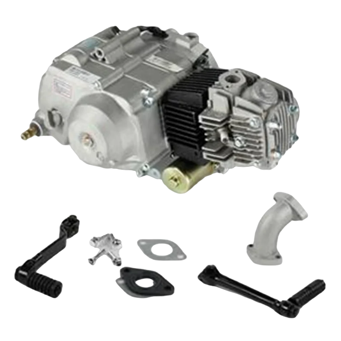 Moteur 107 cc LIFAN semi auto + démarrage électrique et kick dirt bike ...