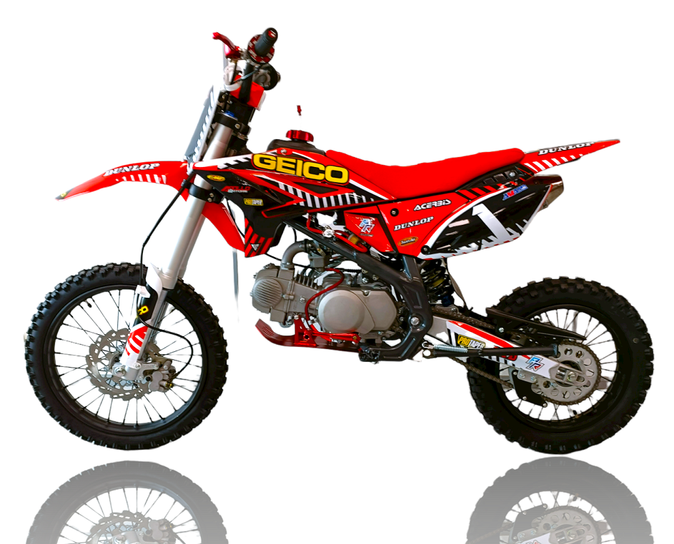 Kit déco APOLLO Y RACING GEICO Dirt bike