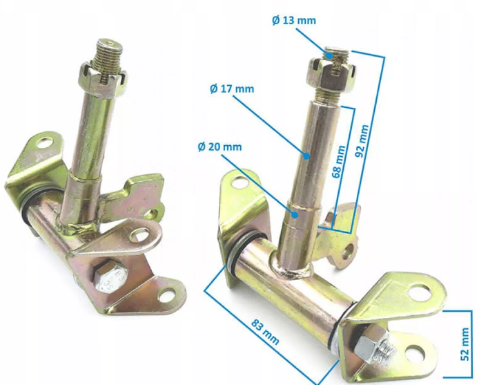Fusée avant complète droite ou gauche d'origine quad enfant