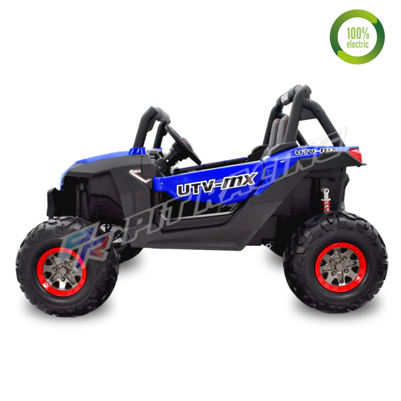 Buggy enfant électrique utv mx 4wd BLEU