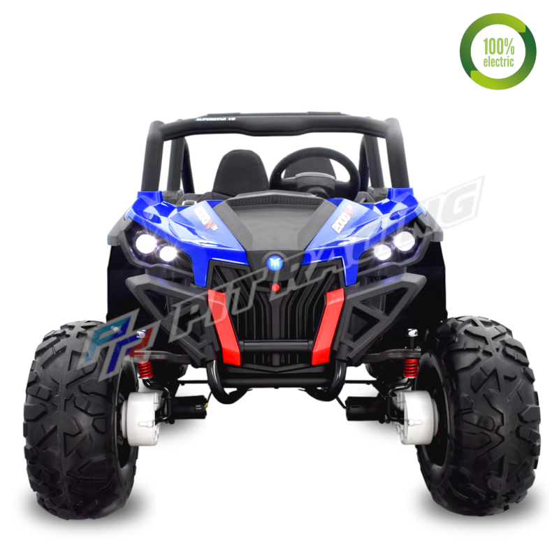 Buggy enfant électrique utv mx 4wd BLEU