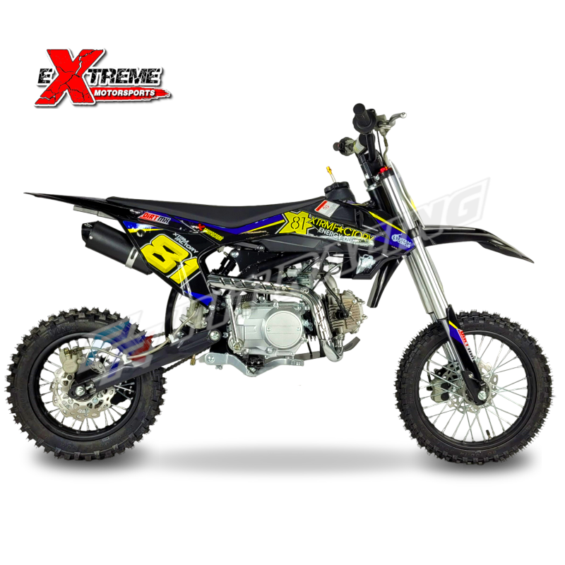 NEW Dirt bike 125 cc XTREM FACTORY type ROCKSTAR 12 / 14