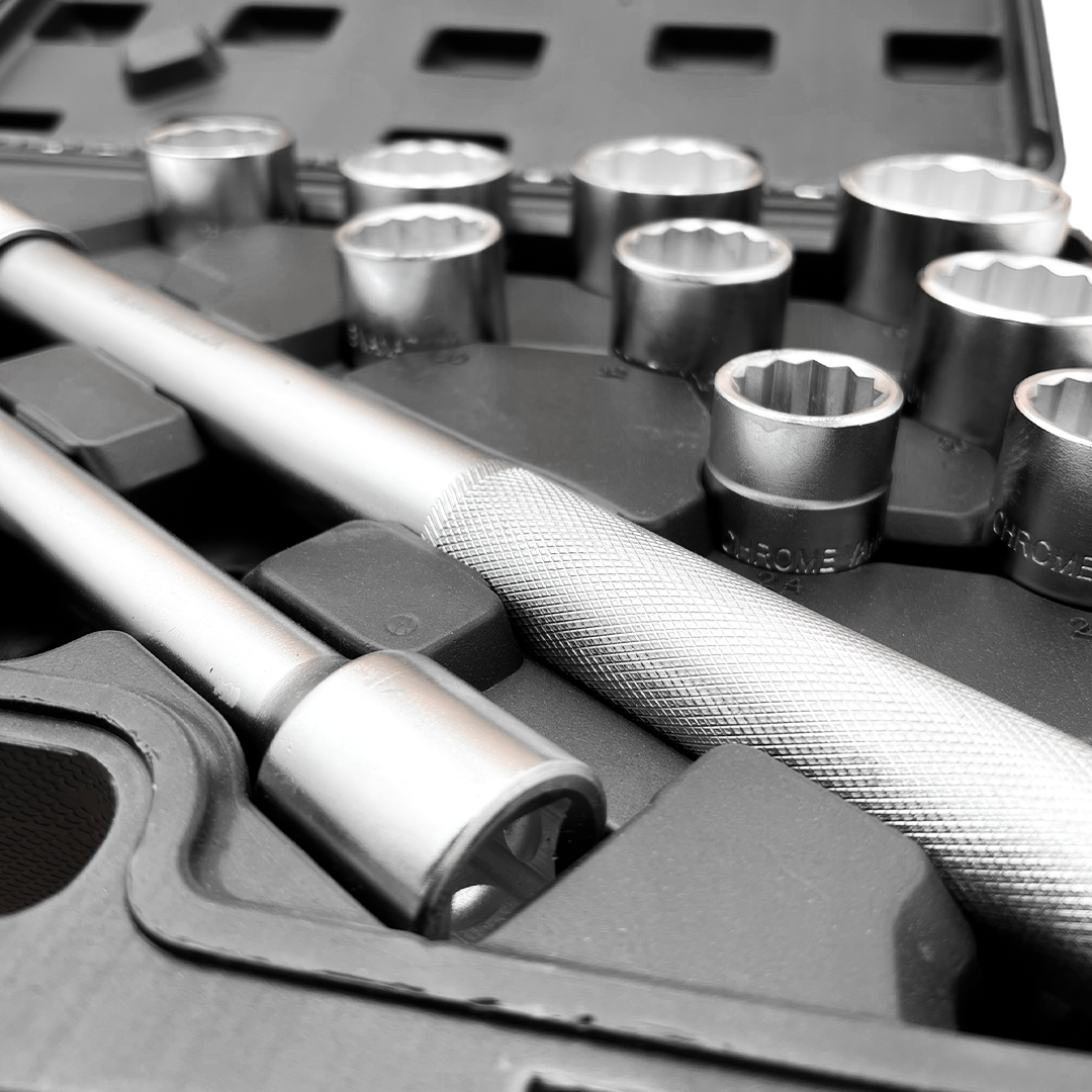 COFFRET CLIQUET ET DOUILLES POIDS LOURD 16 PIÈCES KRAFTMULLER