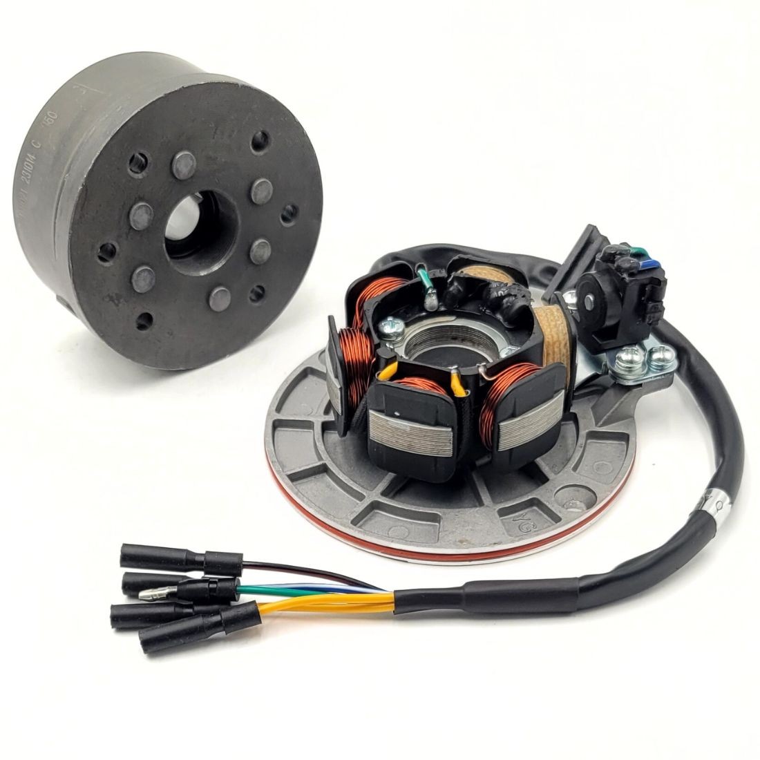 PLATEAU D’ALLUMAGE + MINI VOLANT MAGNÉTIQUE AVEC ECLAIRAGE 125 / 140 ...