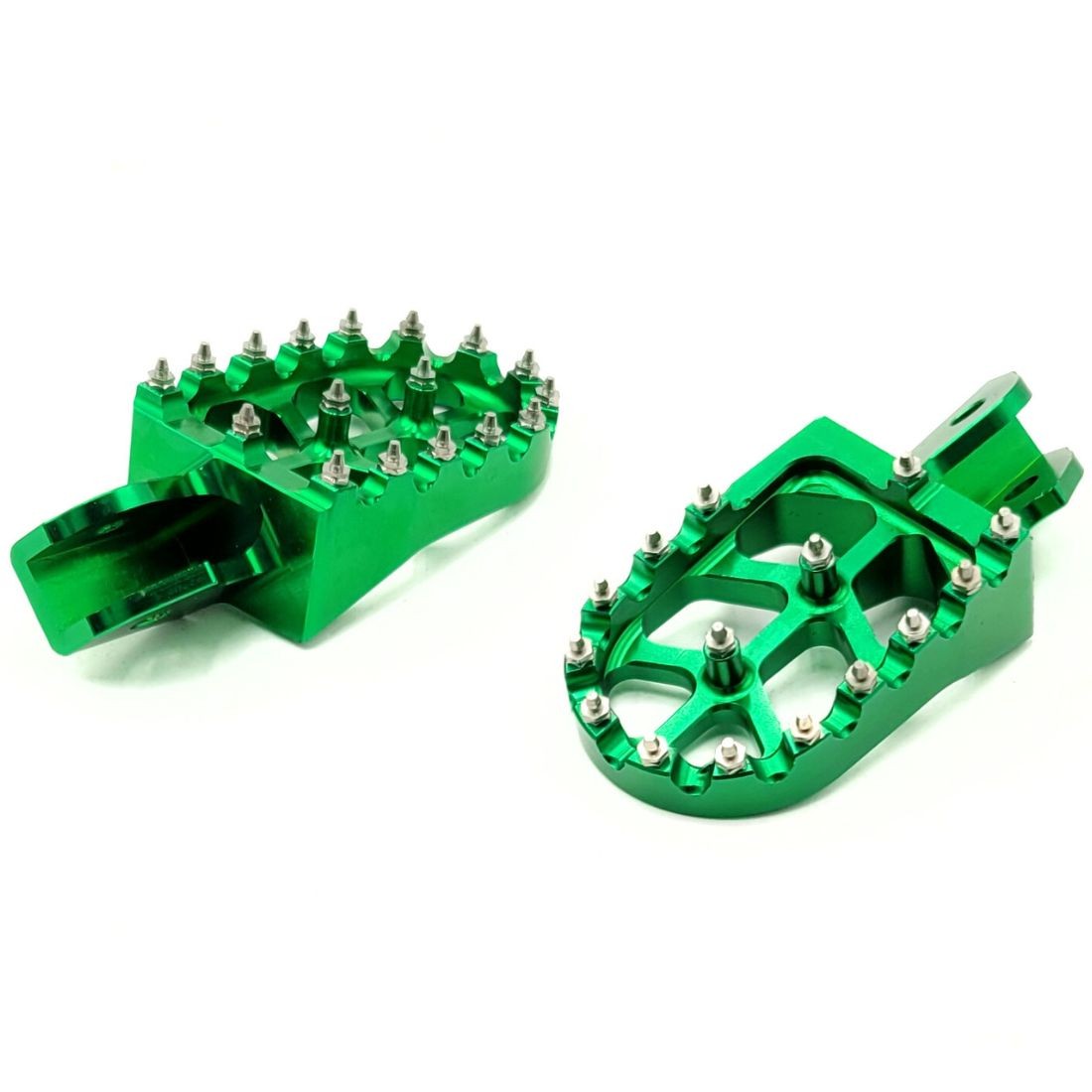 CALE PIED ALUMINIUM CNC VERT COMPETITION PIT BIKE / DIRT BIKE