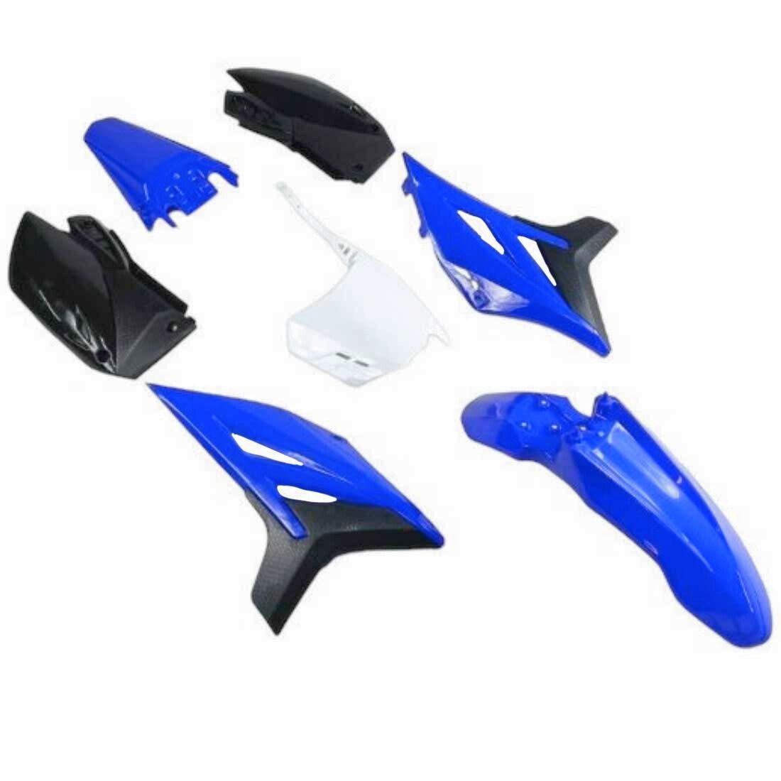 CARÉNAGE BLEU KRAFTMULLER KFR / APOLLO RACING Y-3C DIRT BIKE / PIT BIKE