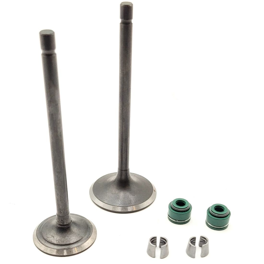Kit Soupape 250 cc 34 / 28 mm (paire) + joint + demi lune dirt bike ...
