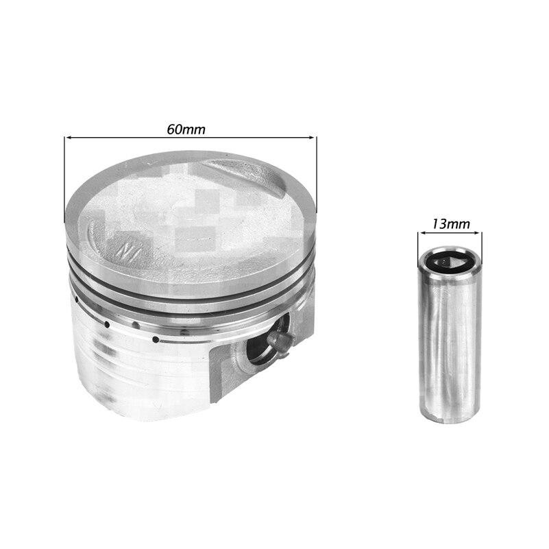 Piston / Segment 150 cc / 160 cc YX Ø 60 mm 1P60FMJ dirt bike / pit ...